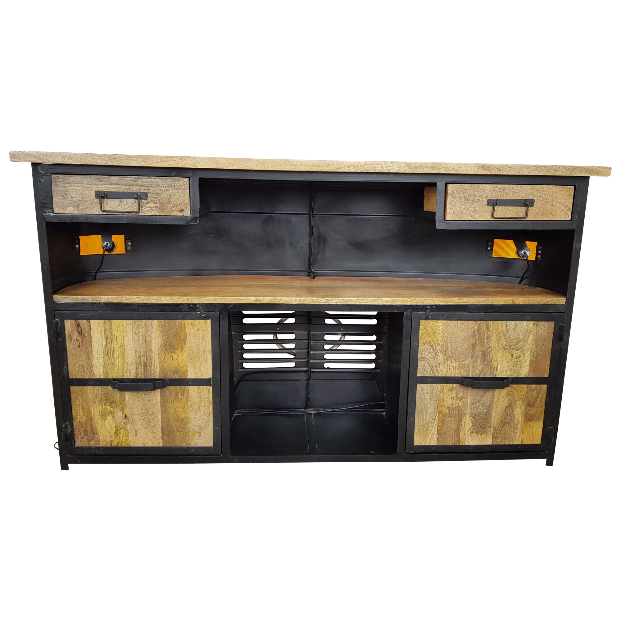 Theke Empfangstresen LKW Bar Tresen Tata klein schwarz Vintage Design ...