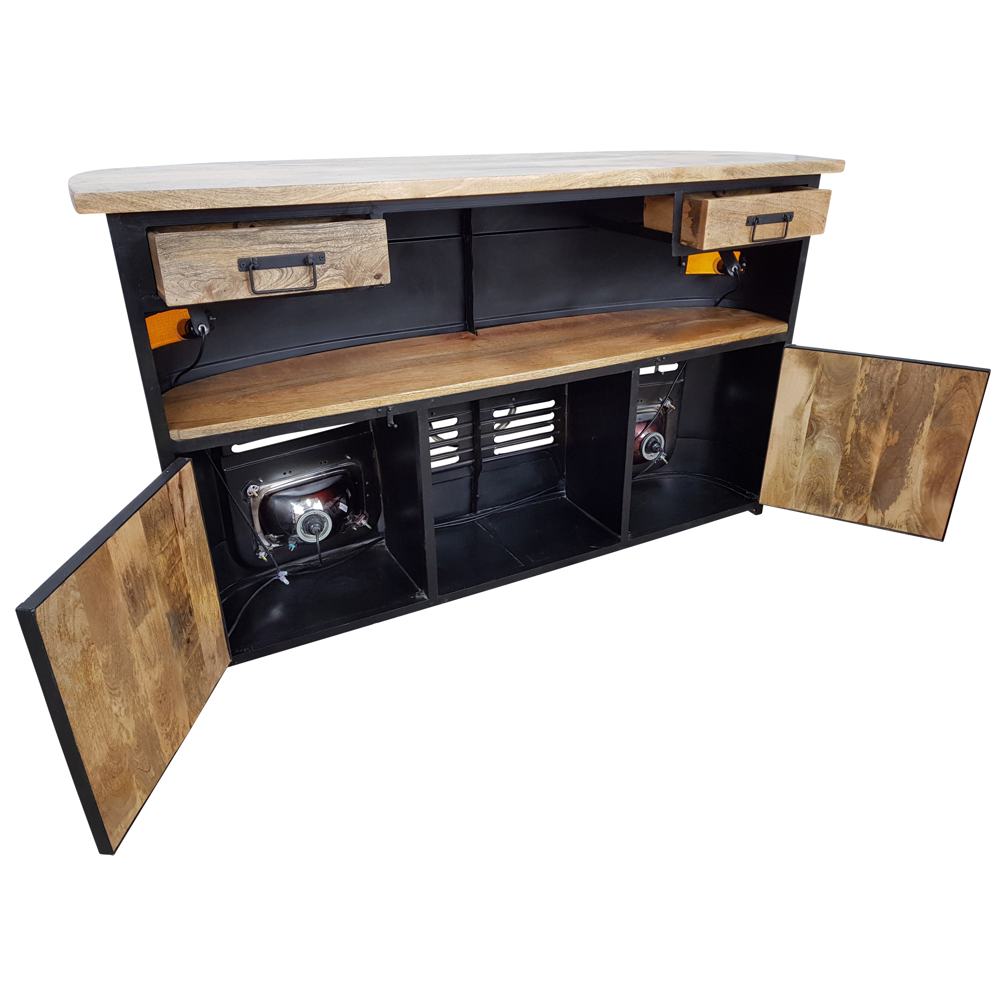 Theke Empfangstresen LKW Bar Tresen Tata klein rot Vintage Design ...